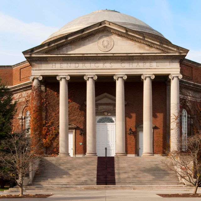 Hendricks Chapel adapts as young adults redefine modern spirituality ...